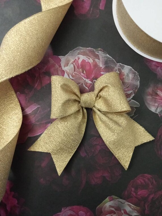 Glitter Ribbon Bow Decoration at Gladys Zachery blog