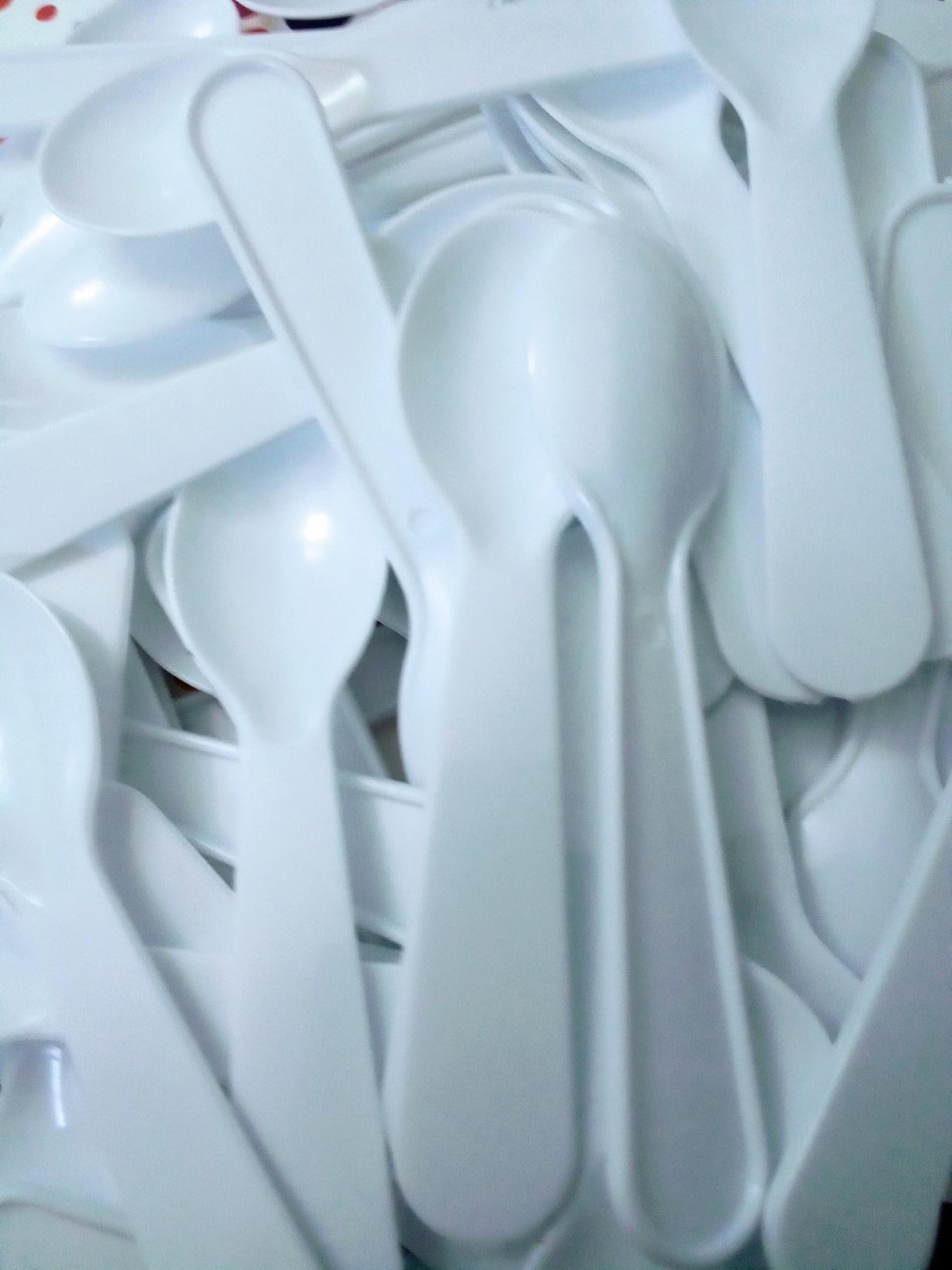 Mini Spoons, Plastic Spoons, Tasting Spoons, Ice Cream Spoons, Dessert ...