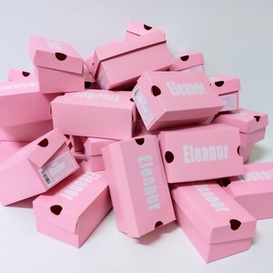 Mini Sneaker Favor Box, Mini Sneaker Box 4.6" X 2.65" X 2" Mini Sneaker ...