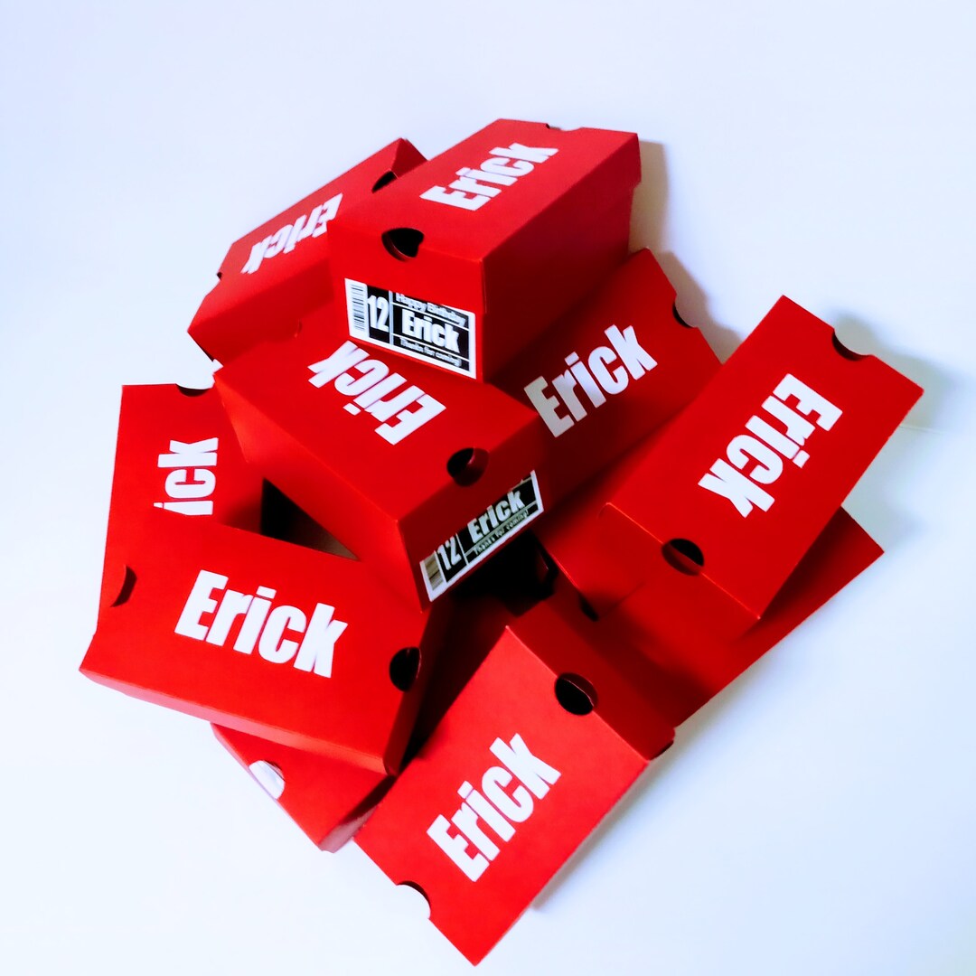 Mini Sneaker Favor Box, Mini Sneaker Box 4.6" X 2.65" X 2" Mini Sneaker ...