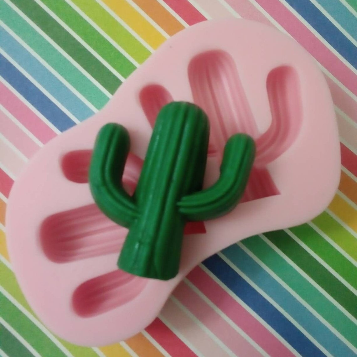 Cactus Silicone Mold Cactus Mold Fondant Cactus Mold | Etsy