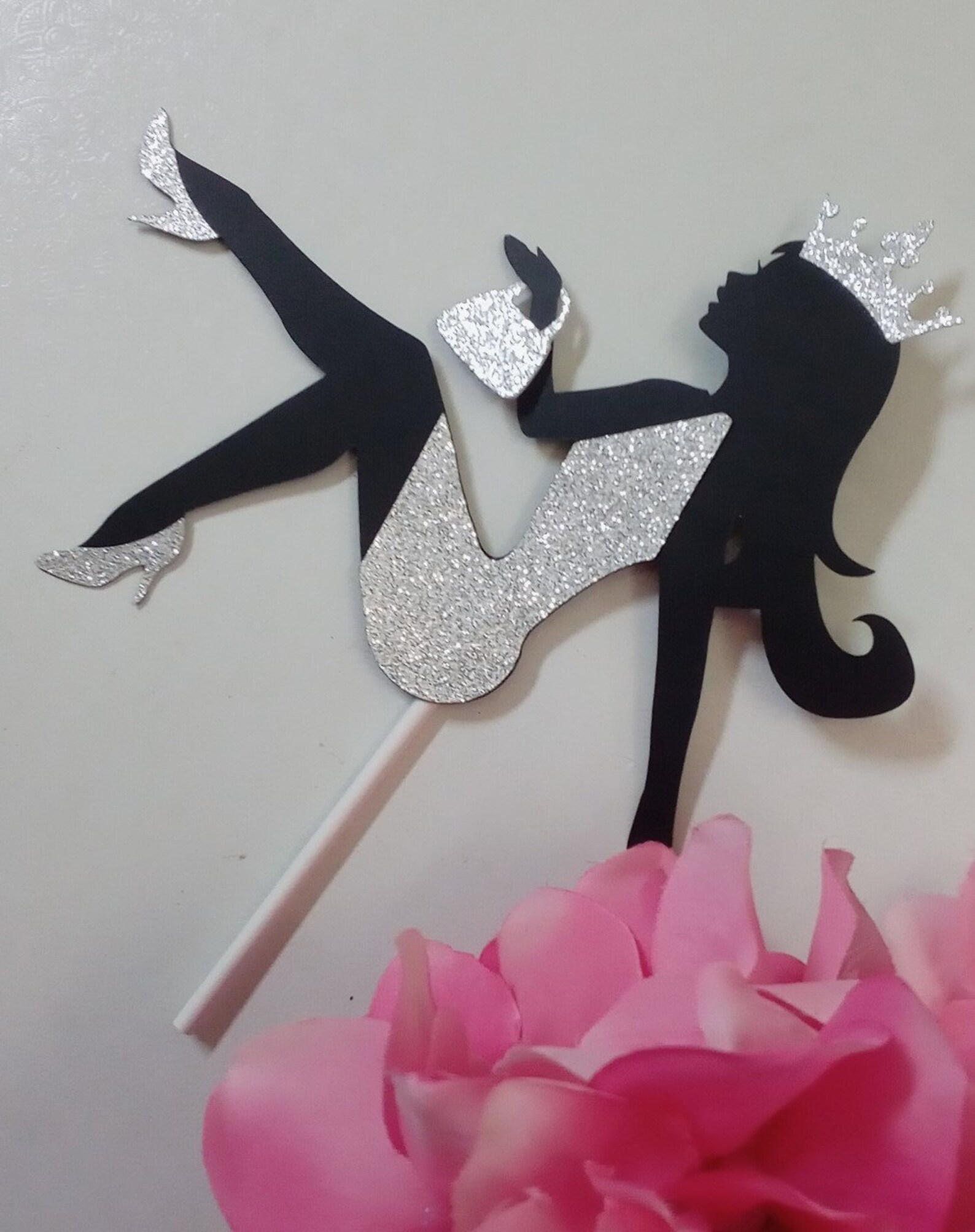 Sitting Lady Cake Topper, Glamour Girl Cake Topper, Diva Cake Topper ...