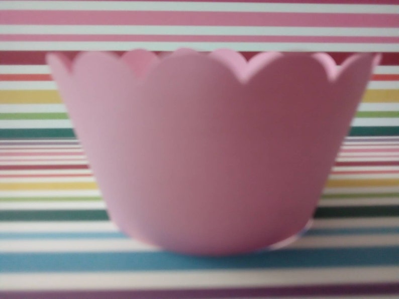 Pastel Color Cupcake Wrappers Cupcake Decor Cupcake | Etsy