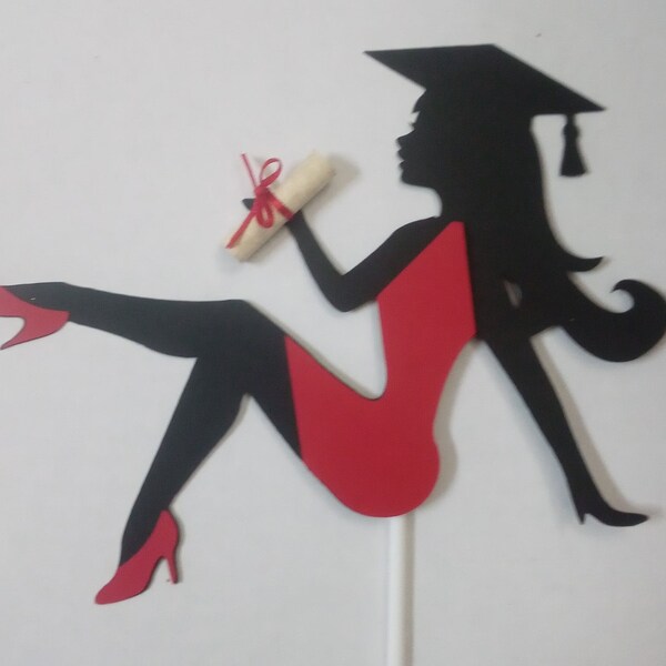 Graduation Cake Topper - Etsy