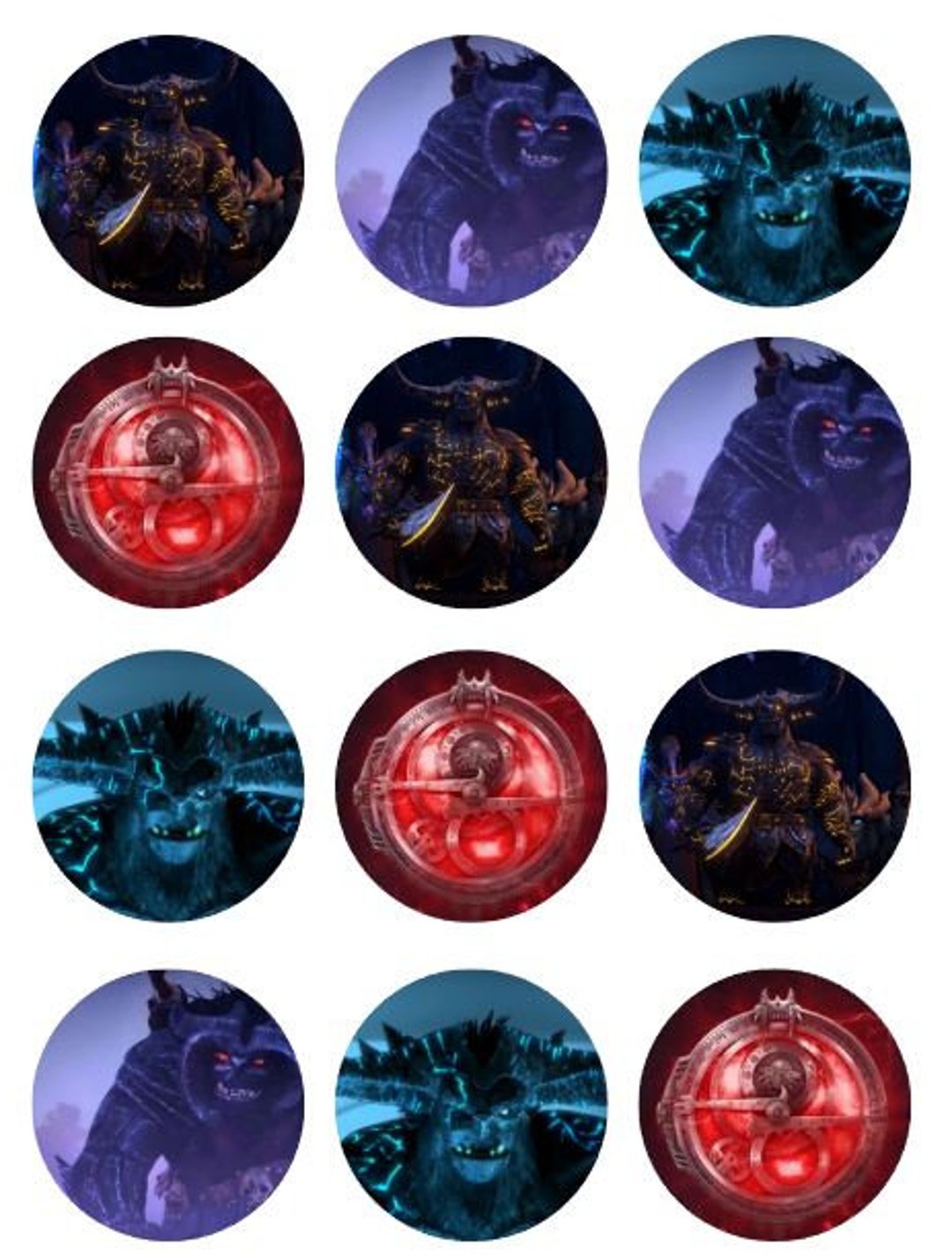 Printable Cupcake Toppers, Trollhunters Party, Birthday, Decorations ...