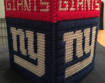 Yankees Plastic Canvas Tissue Box Cover - Etsy