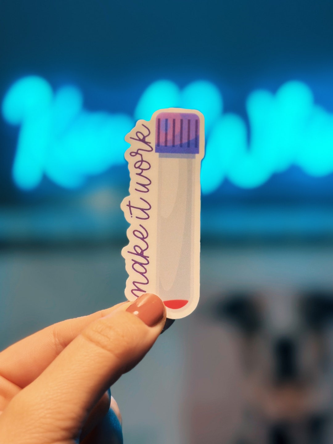 Make It Work CBC Sticker Veterinary Technician Sticker Funny Vet Med ...