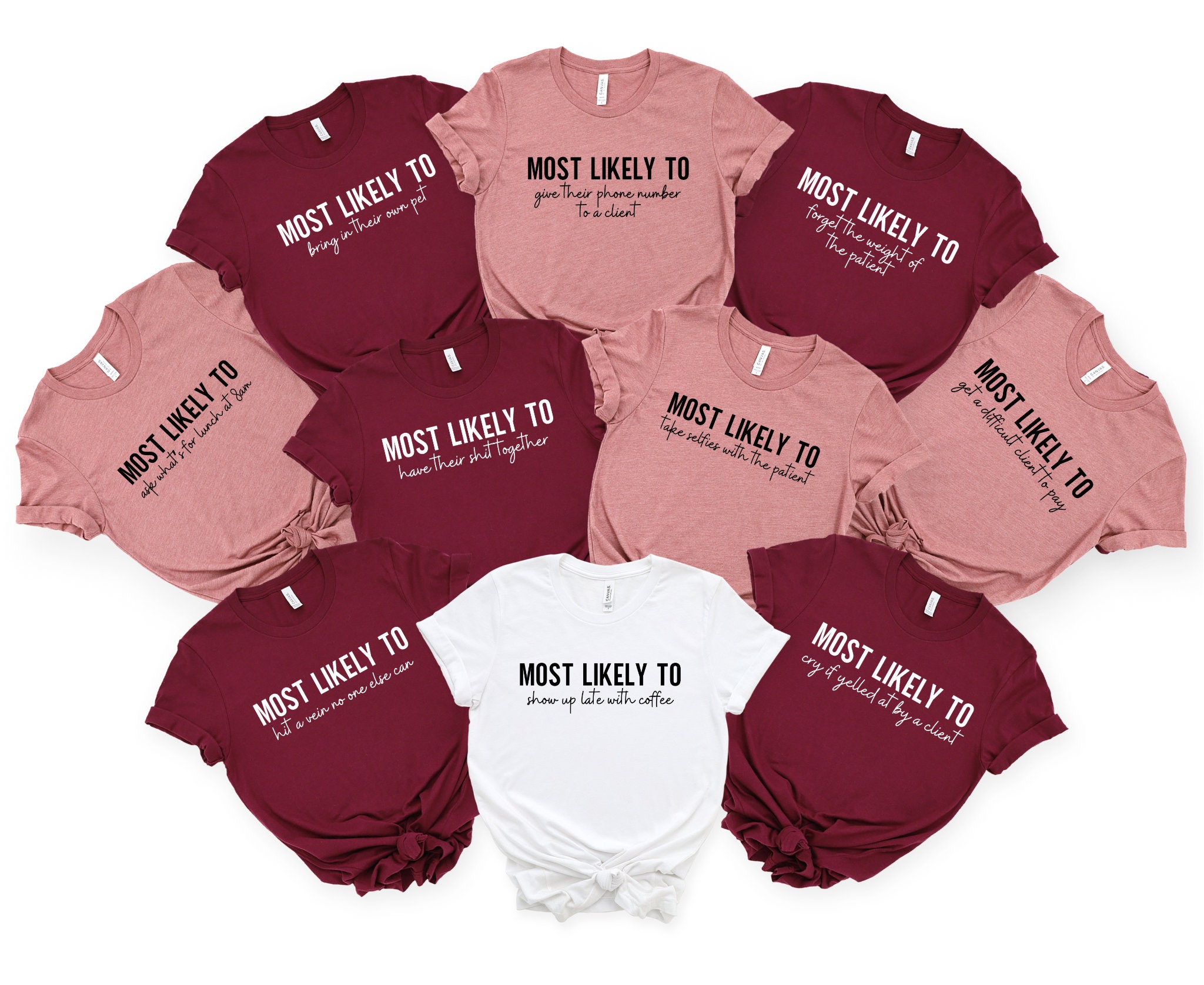 Vet Med Group T-shirts | Vet Receptionist Week 2025 | Vet Tech Week ...