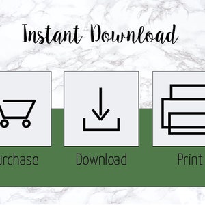 Six Square Planner Daily Planner Printable Planner Digital Download - Etsy