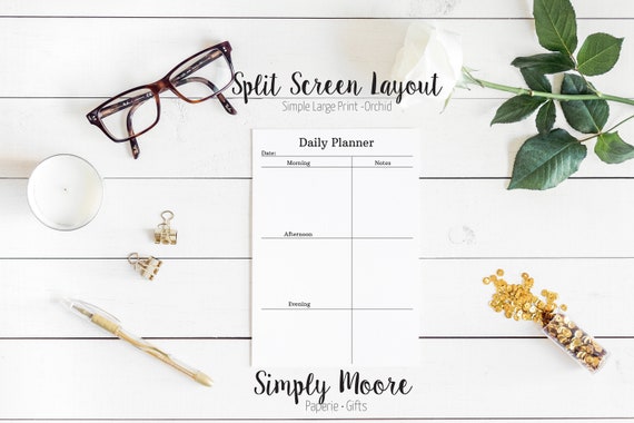 Six Square Planner Daily Planner Printable Planner | Etsy