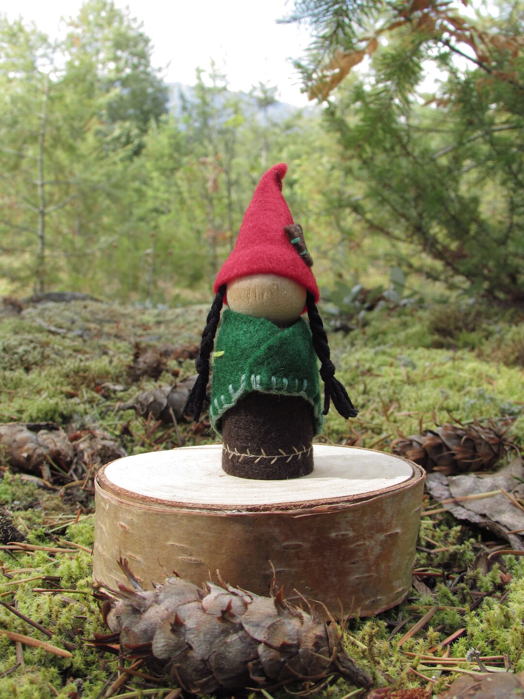 Garden Gnome Girl - Etsy