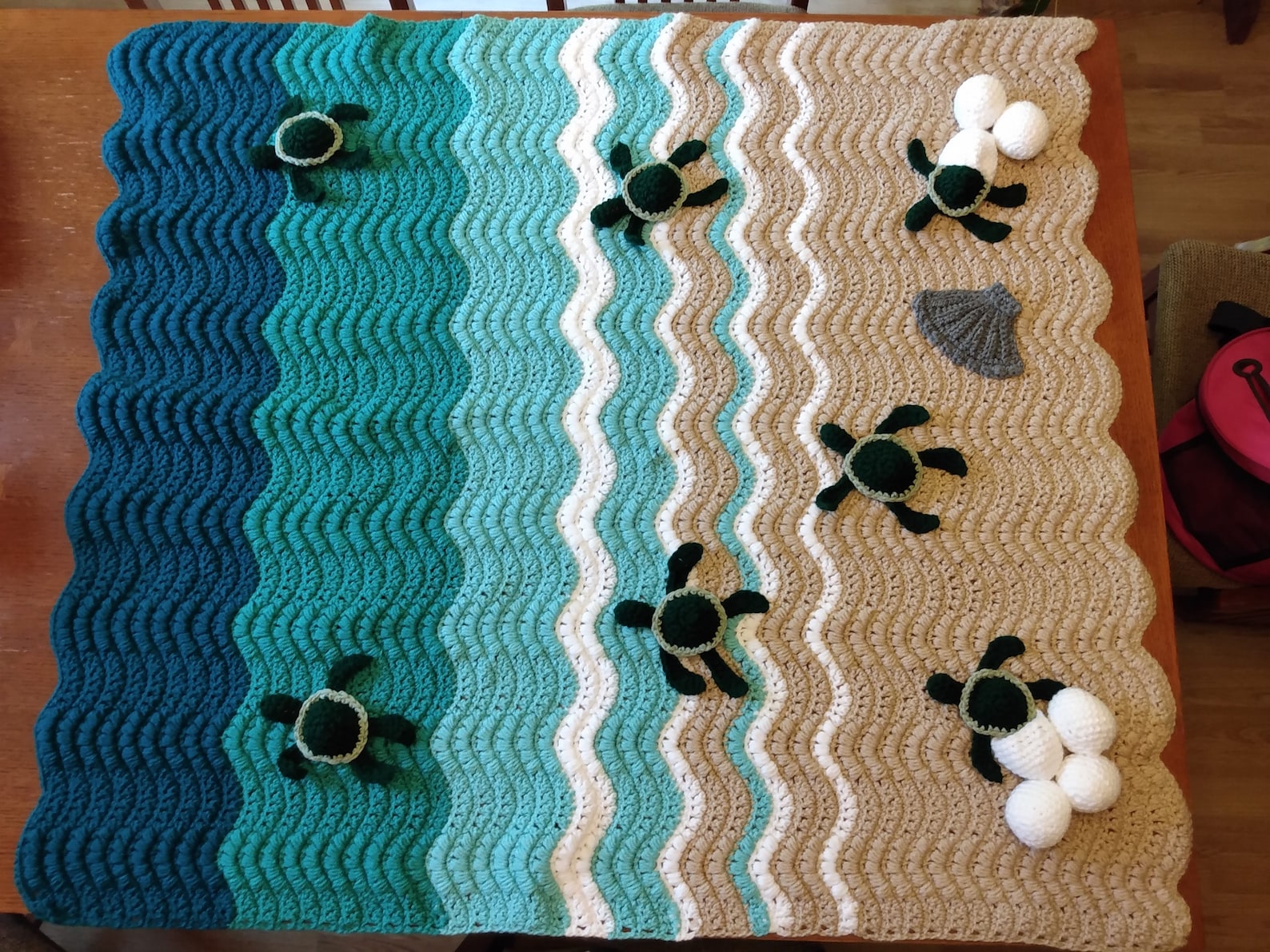 Sea Turtle Blanket Crochet Pattern - Etsy