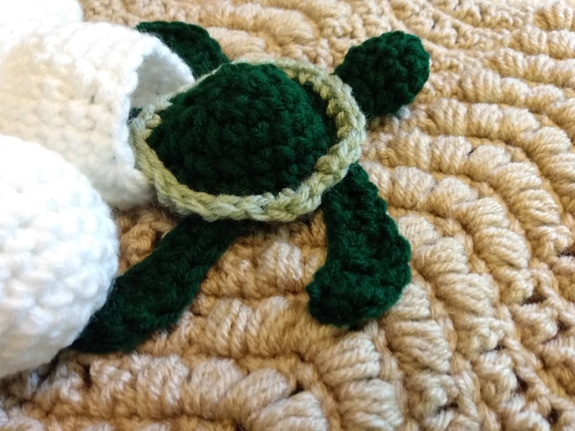 Sea Turtle Blanket Crochet Pattern - Etsy
