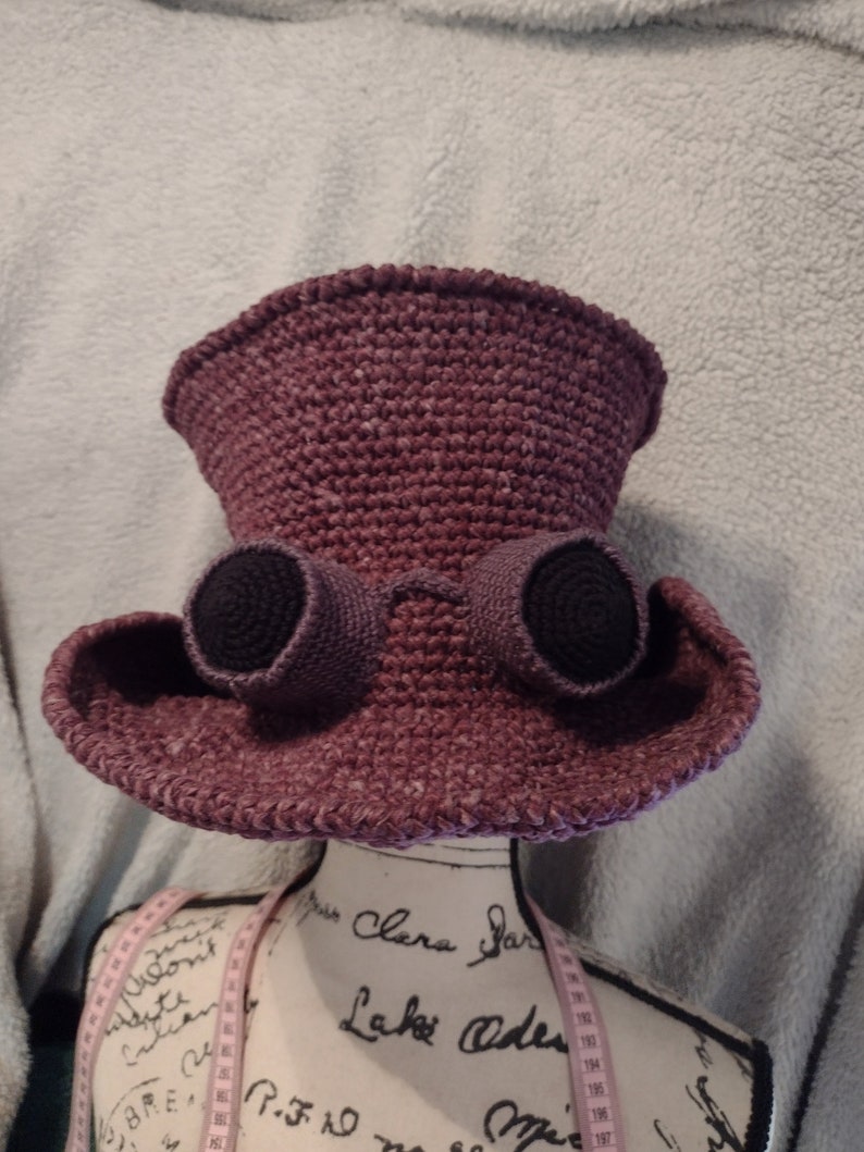 Stempunk Timeless Top Hat Crochet Pattern - Etsy