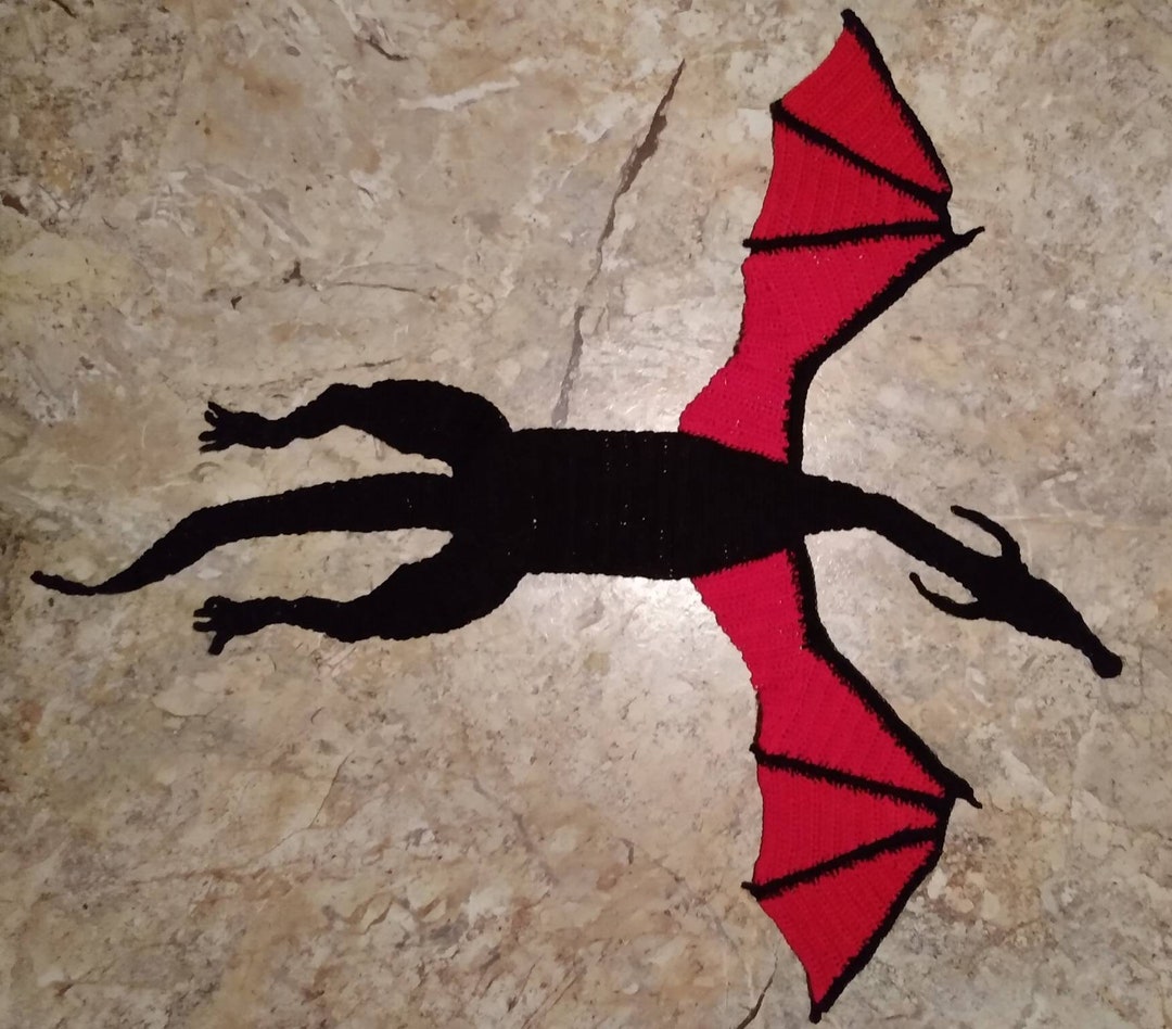 Flying Dragon Applique Pattern - Etsy