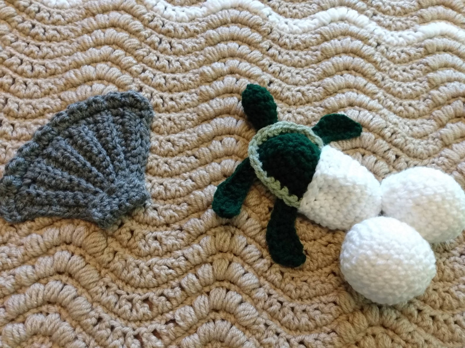 Sea Turtle Blanket Crochet Pattern - Etsy