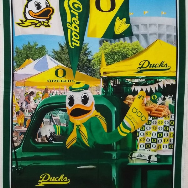 Oregon Ducks Fabric - Etsy