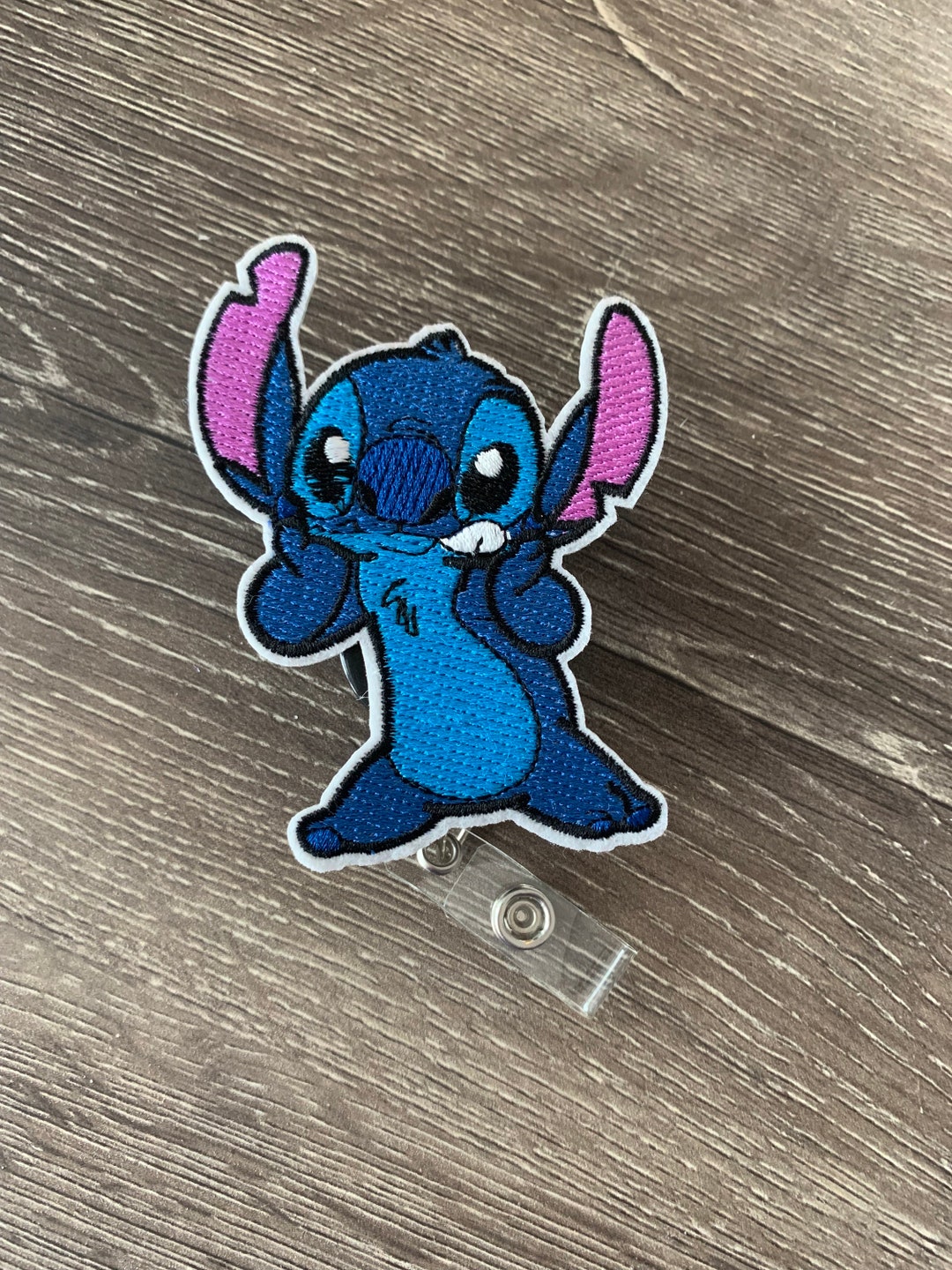 Stitch Badge Reel - Etsy