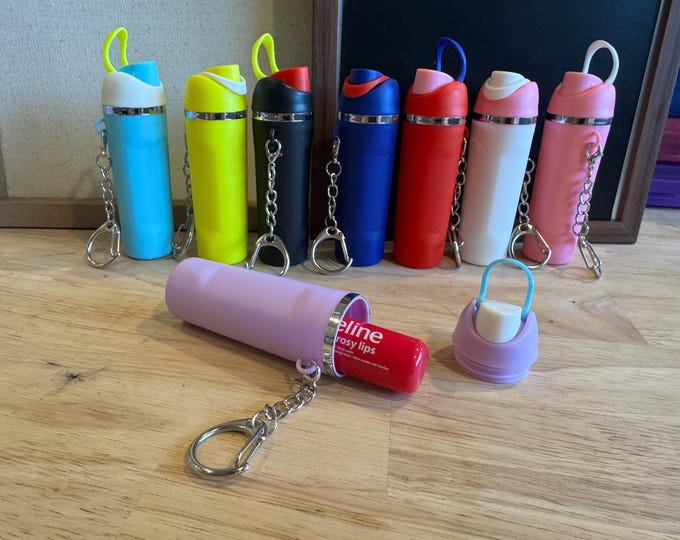 Mini Owala Chapstick Holder Keychain - Etsy