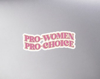 Pro Choice Sticker - Etsy
