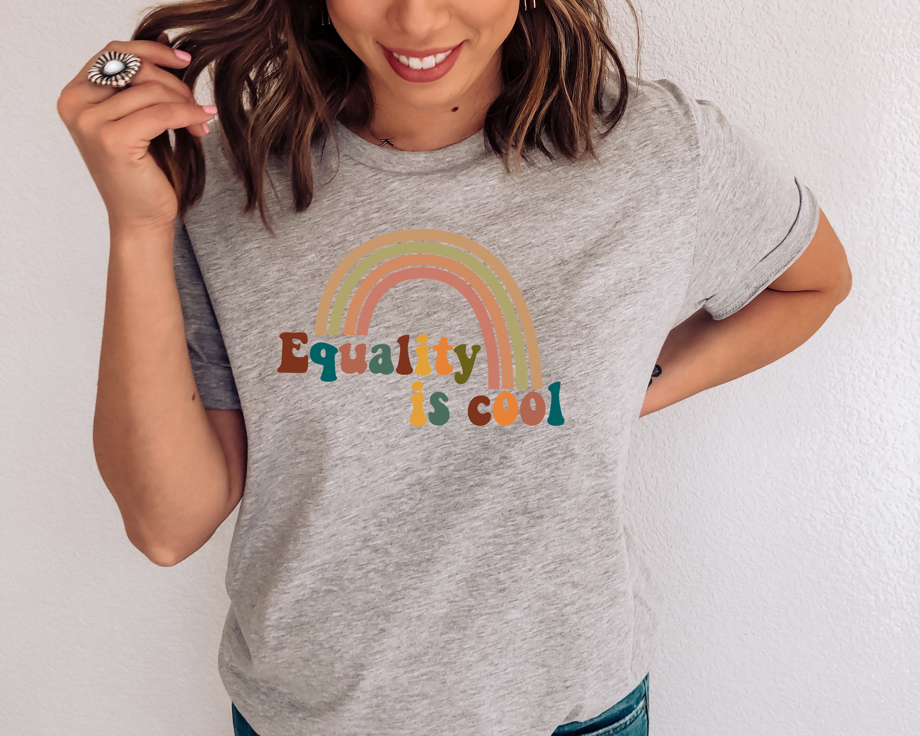 Equality is Cool Social Justice Equal Rights Women's - Etsy
