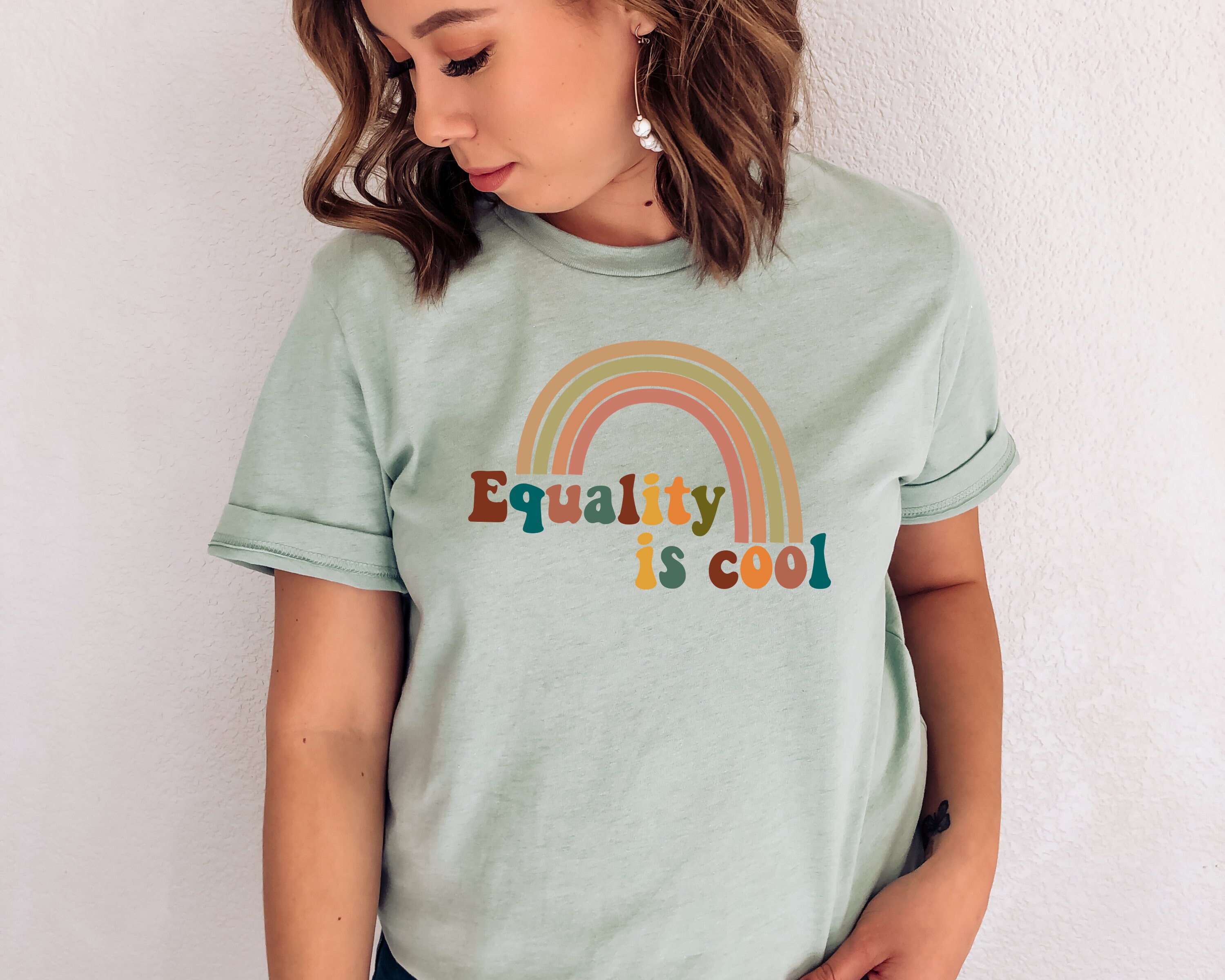 Equality is Cool Social Justice Equal Rights Women's - Etsy