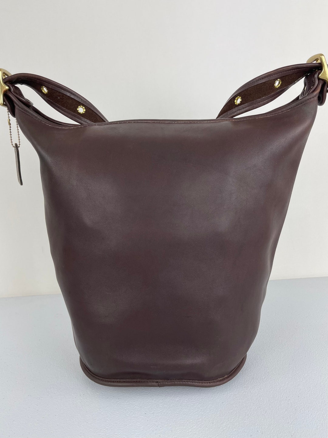 Vintage Coach Feed Sac Duffle in Brown - Etsy