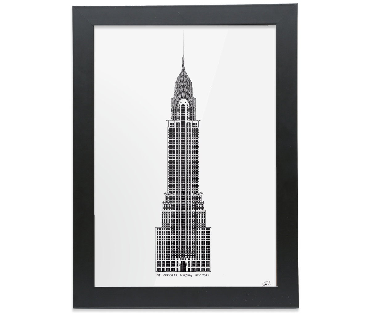 Chrysler Building Blueprint Chrysler Building Chrysler Building