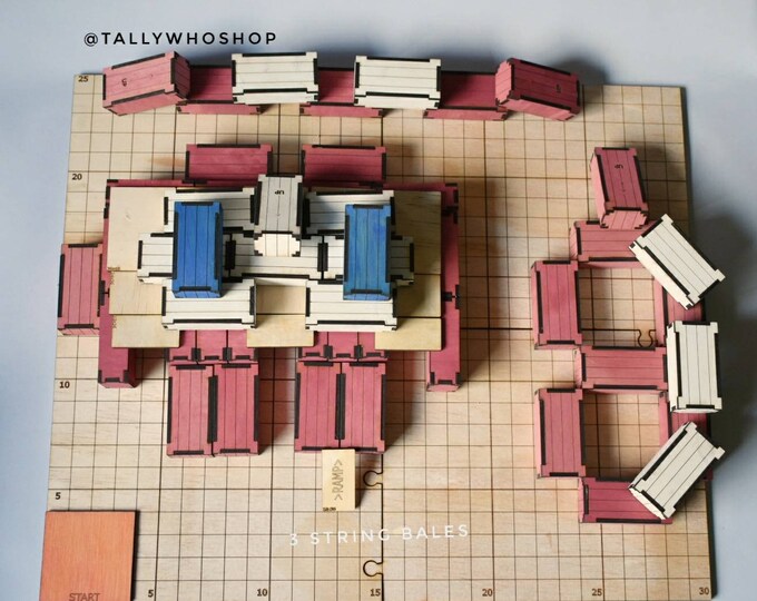 Barn Hunt Course Design Kit [3 STRING BALE] - Etsy