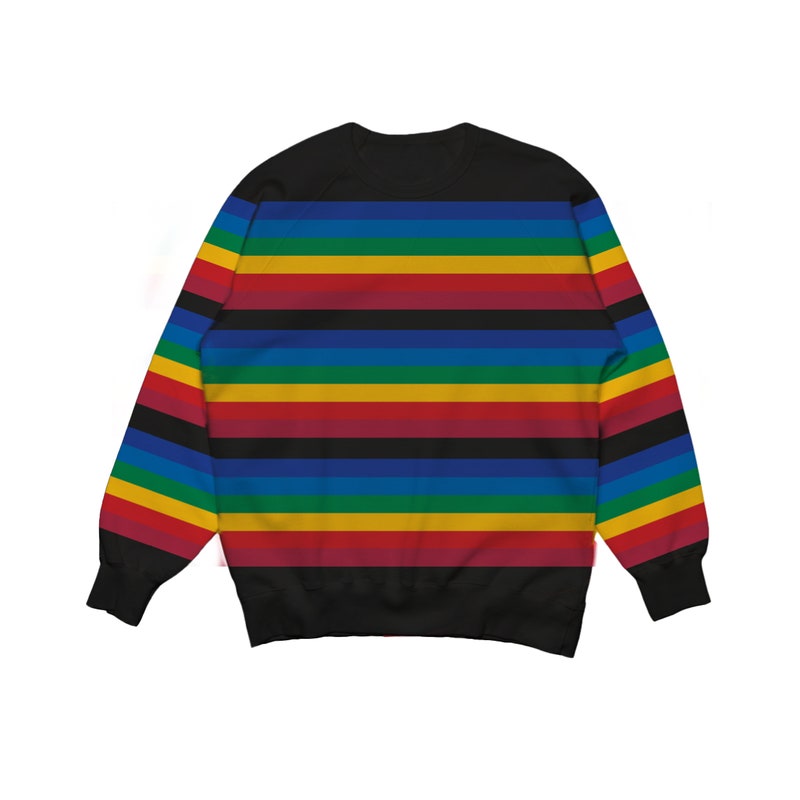 Rainbow Sweater - Etsy