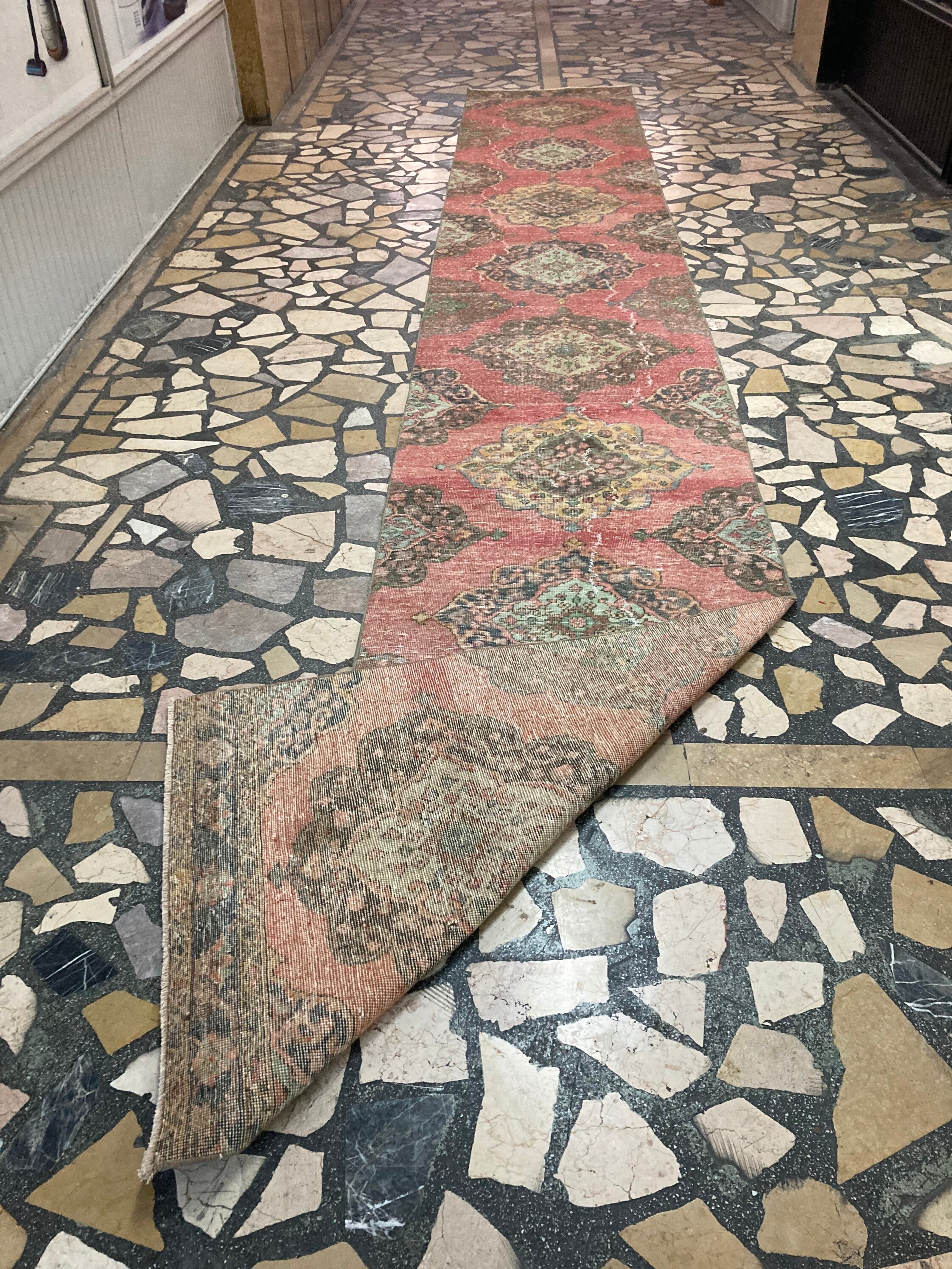 3x20 Ft Extra Long Rug Runner Stair Runner Rug Oushak Runner | Etsy