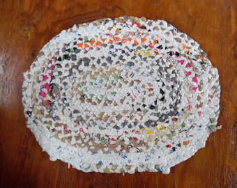 Plastic bag rug | Etsy