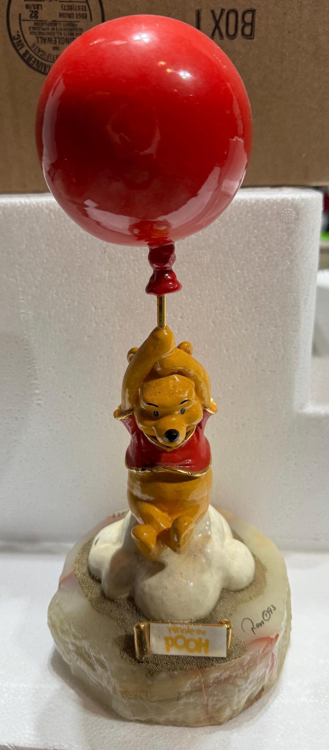 Ron Lee Winnie the Pooh Red Balloon - Etsy