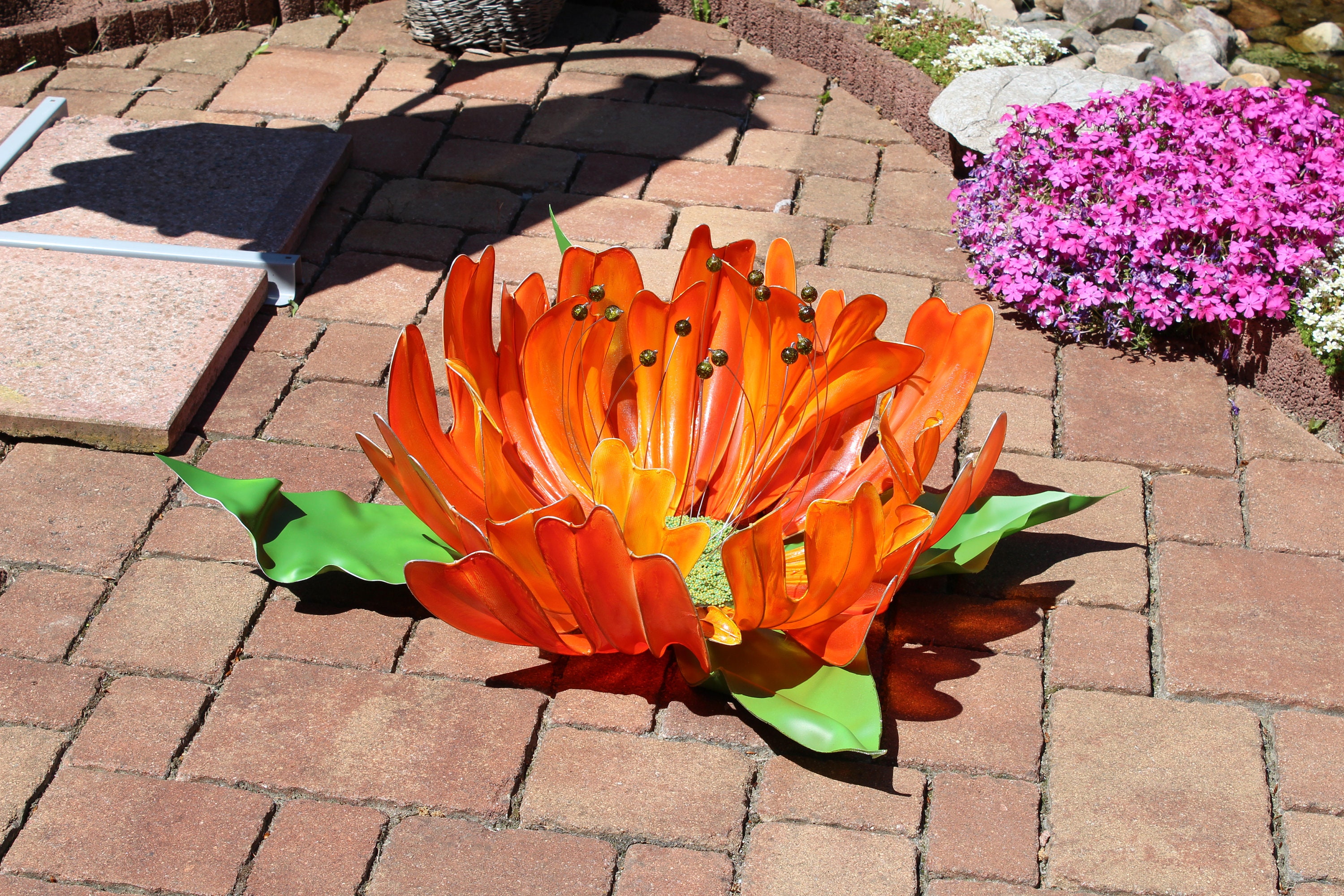 Unique Garden Lamp Sculpture, Fairy Evening Lampshade - Etsy