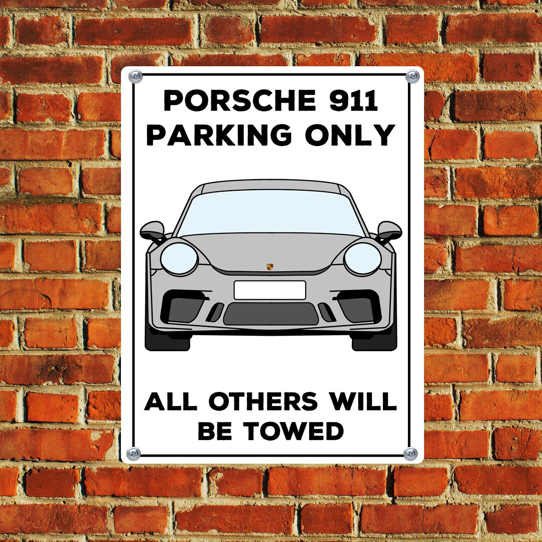 Wall Décor Signs Classic Mini Parking Sign Moke Scamp Customisable ...