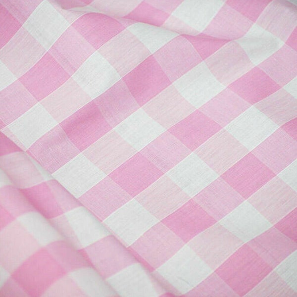 Gingham Upholstery Fabric - Etsy UK
