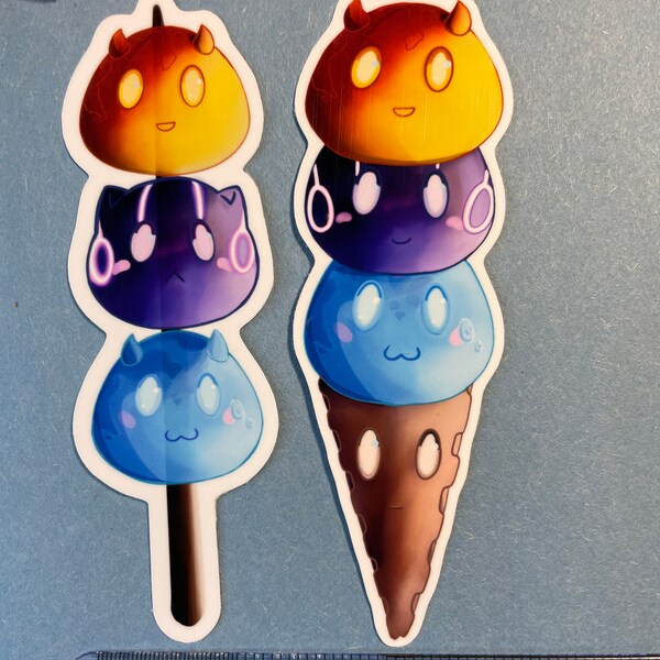 Slime Stickers - Etsy