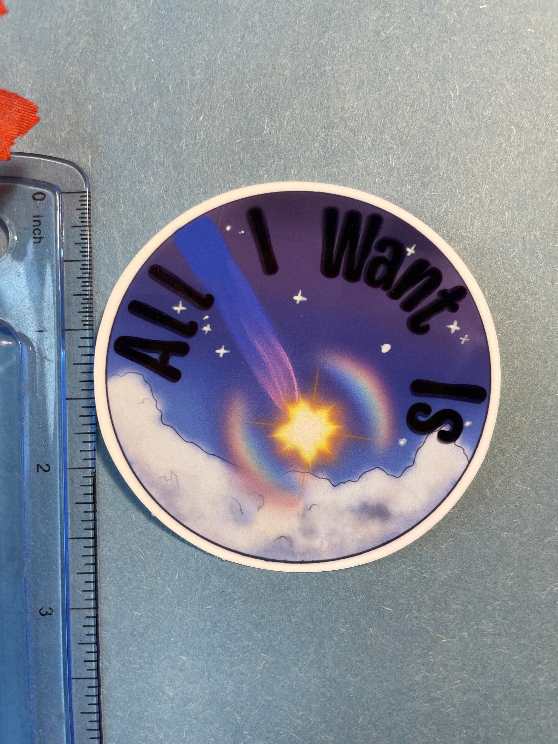 Genshin Impact Sticker 5 Star Sticker Lucky - Etsy