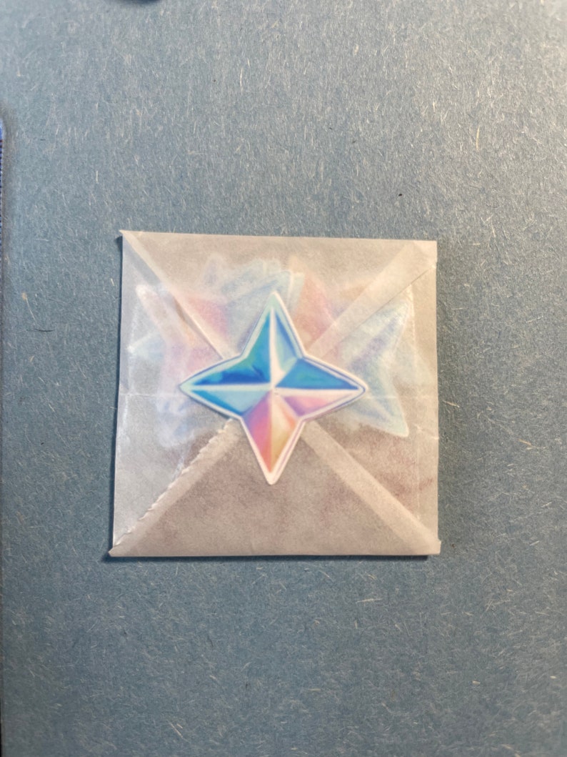 Genshin Impact Primogem Sticker Flake Sticker Pack for Journaling ...