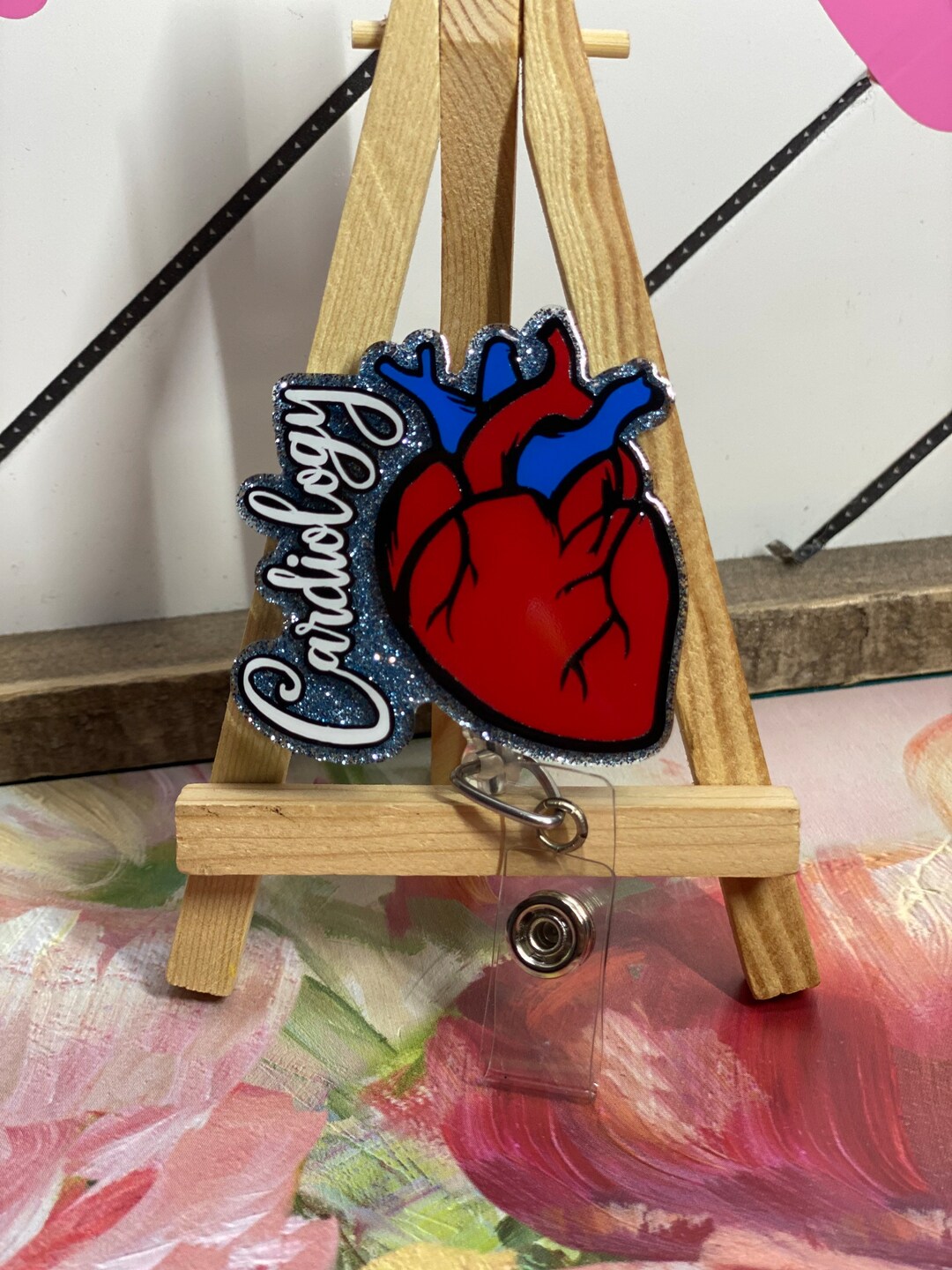 Cardiology Badge Reel - Etsy