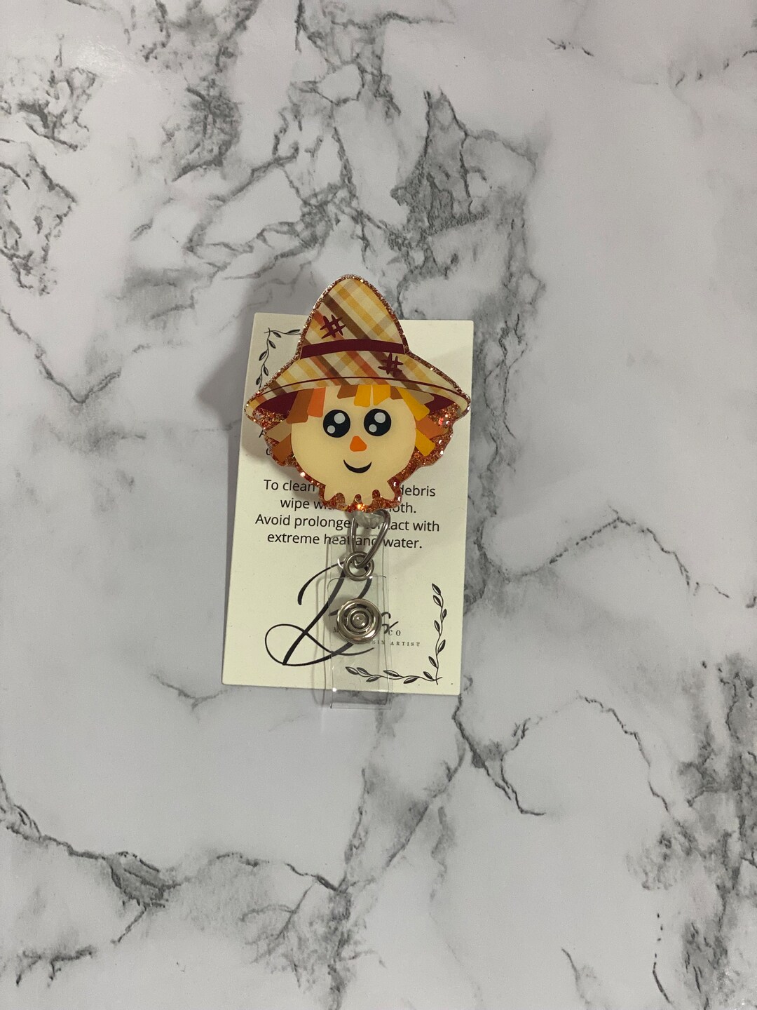 Scarecrow Badge Reel - Etsy