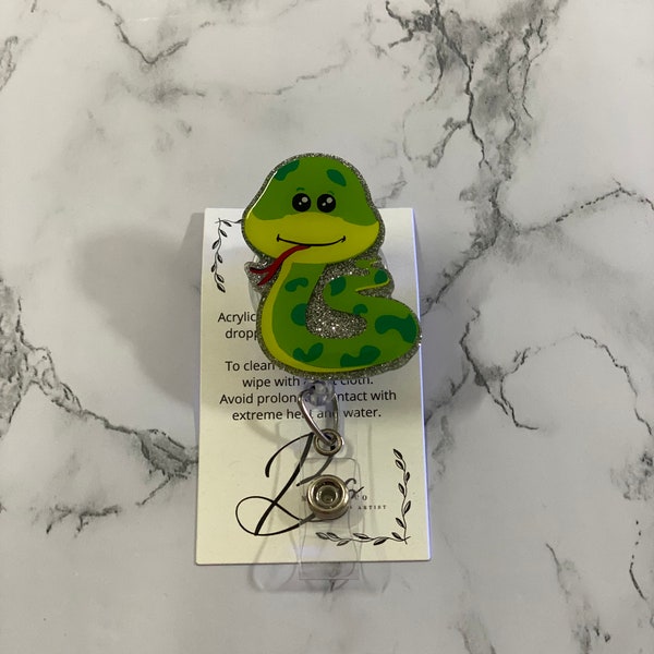 Badge With Snake - Etsy