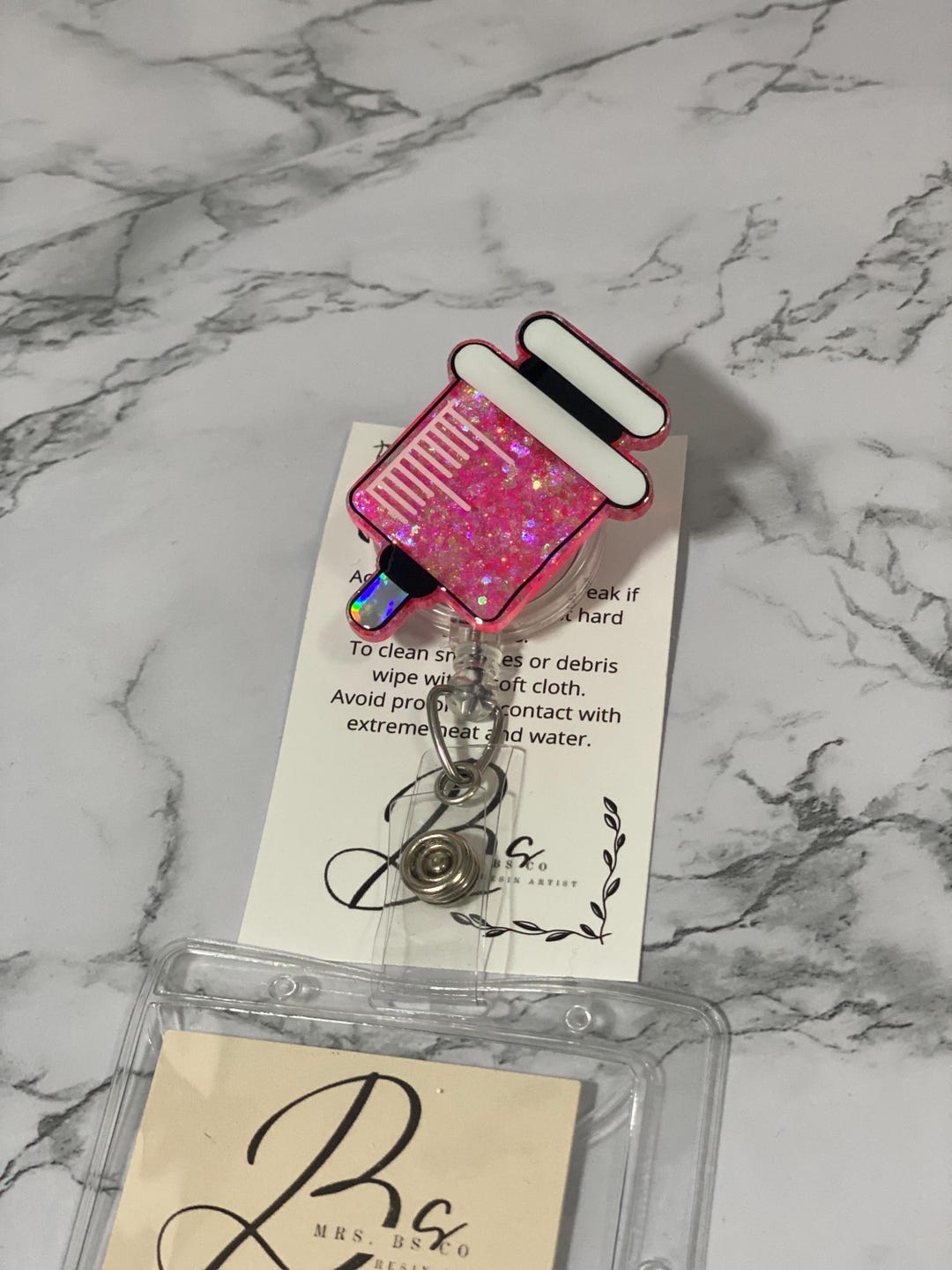 Shot Badge Reel - Etsy