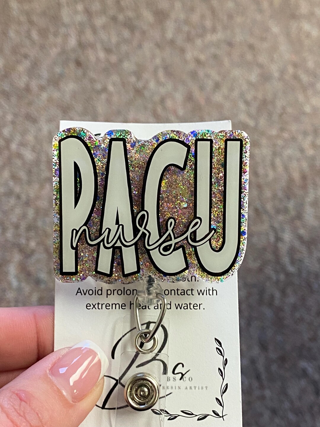 PACU Nurse Badge Reel - Etsy