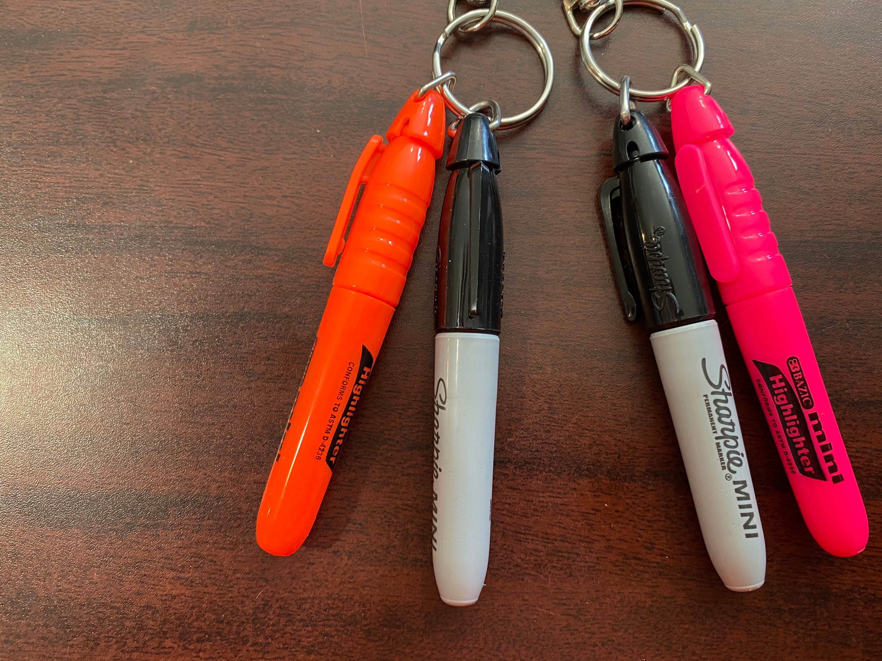 Badge Pens Sharpies and Highlighters - Etsy