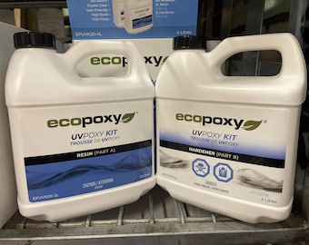 Ecopoxy Uvpoxy Eco-friendly Epoxy Resin - Etsy