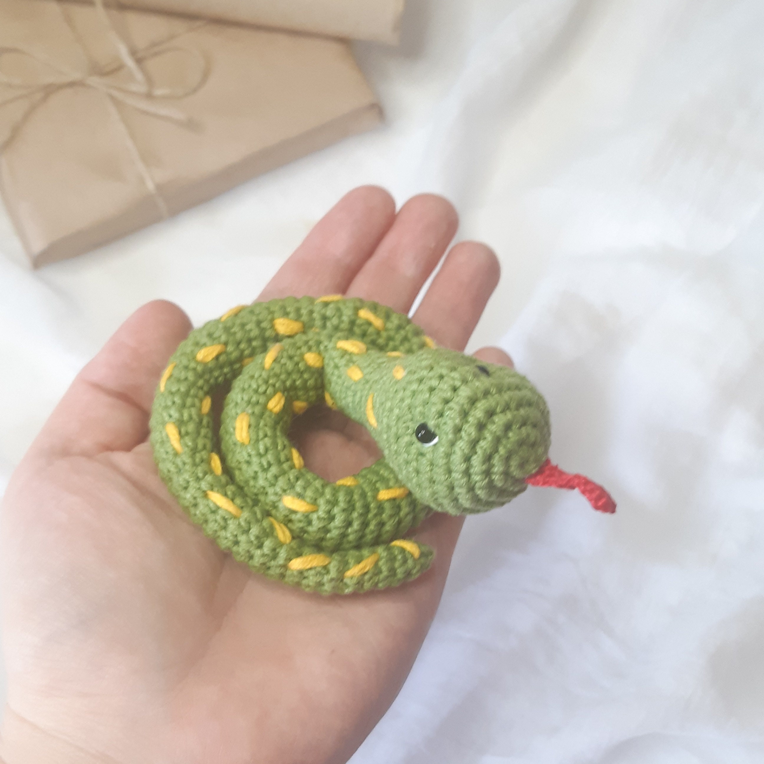 Amigurumi crochet PATTERN snake pdf amigurumi crochet snake | Etsy