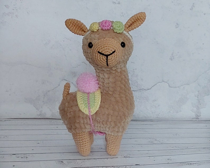 Toys plush girl boy lama llama handmade toy Alpaca amigurumi toy Toys ...