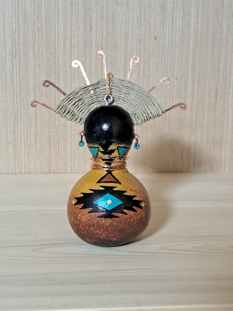 Gourd Ornament, by Award Winning Gourd Artist, Patricia Carroll Sailors ...