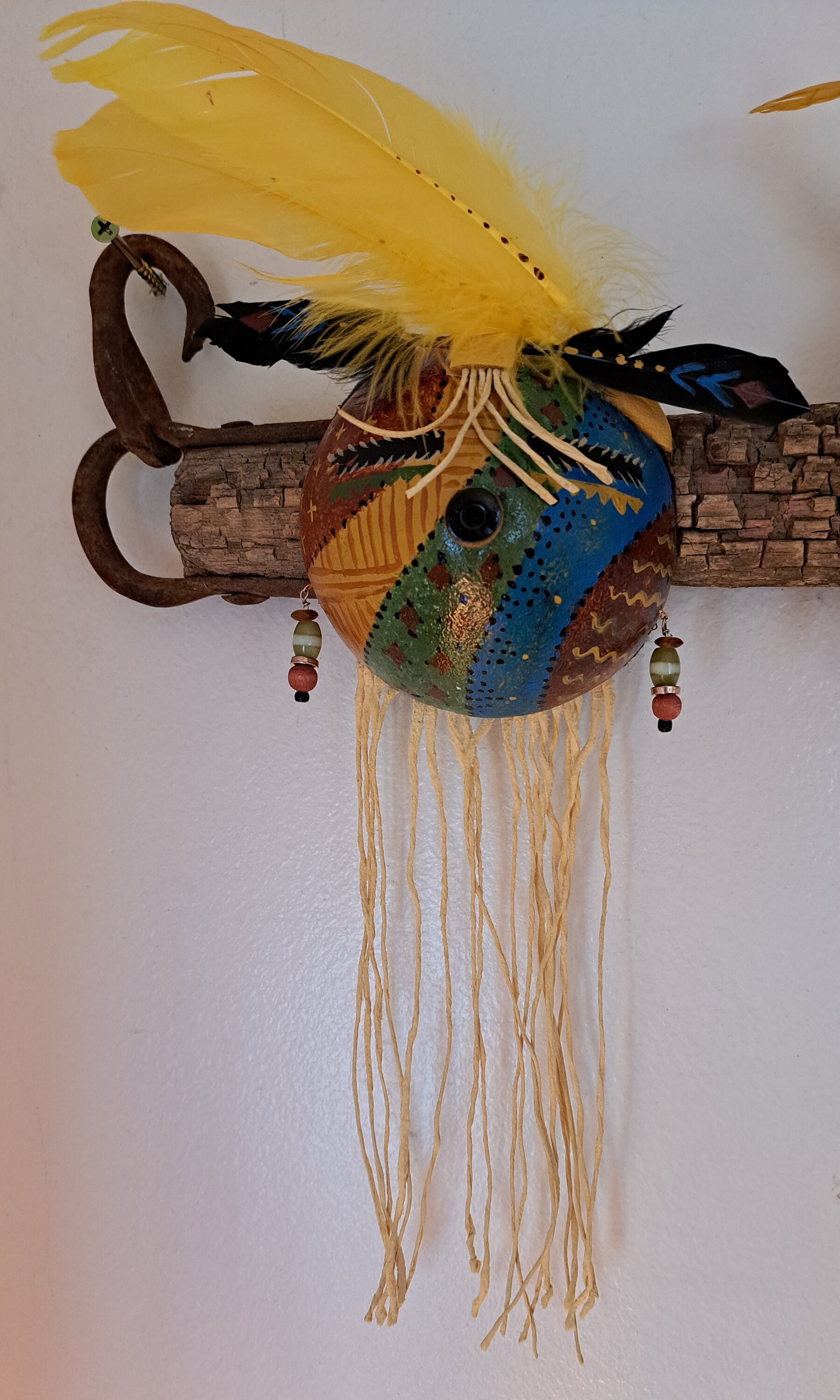 Gourd Mask Collage by Award Winning Gourd Artist Patricia Carroll ...